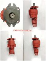 China KYB51100+KFR32L Komatsu Hydraulic Gear Pump GD605A GD655A WA100 WA100SS for sale