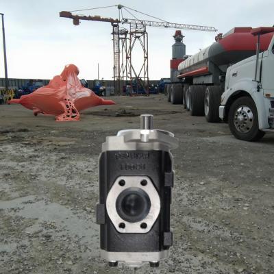 China High-Pressure Hydraulic Gear Pump with 100BAR Operating Pressure 1/4inch Connection Size and 2 HP Max Horsepower for sale