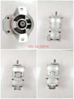 China 705-52-10050 Hydraulic Gear Pump Used in Crander GD505A-2 Double pump for Komatsu Kawasaki  Construction Machinery Iron and Aluminum alloy materials for sale