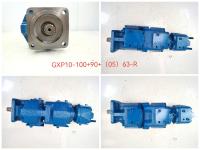 China GXP10-100+90+(05)63-R  for America Parker GXP10 GXP1 GXP0 GXPP GXP05 Series GXP2 Aluminum Alloy Material One Year Warranty wheel loader 85ZA 85ZIV 90ZIV  Gear pump / Variable speed pump for sale