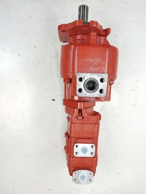 China Iron aluminum stainless steel NABCO Gear Pump NABCO-60+45+22-15T-C4-L Medium High Pressure Hydraulic Gear Pump for Kawasaki Construction Equipment for sale