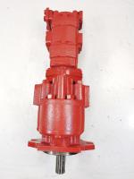 China Iron aluminum stainless steel NABCO Gear Pump NABCO-60+45+22-15T-C4-L Medium High Pressure Hydraulic Gear Pump for Kawasaki Construction Equipment for sale