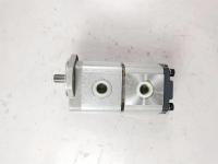 China 2-Stage 60241047-13T R 1+2 Hydraulic Gear Pump with 16-21 MPa Pressure Range for Heavy Machines for sale