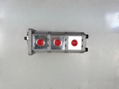 China Iron and Aluminum alloy materials Hydraulic Gear Pump 12+12+9CC-15T-R Range for Construction Machinery Factory Supply Hydraulic Spare Parts for sale