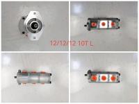 China Hydraulic Gear Pump 12+12+12 10T L Iron and Aluminum alloy materials  Range for Construction Machinery Factory Supply Hydraulic Spare Parts for sale