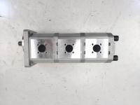 China 3 Stage Hydraulic Gear Pump 16+16+16-10T-R High Quality  Iron and Aluminum alloy materials  Range for Construction Machinery Factory Supply Hydraulic Spare Parts for sale