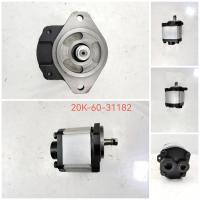 China Hydraulic Gear Pump 20K-60-31182 High Quality  Iron and Aluminum alloy materials  Range for Construction Machinery Factory Supply Hydraulic Spare Parts for sale