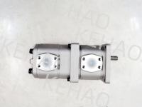 China Hydraulic Gear Pump Gear Pumps for Heavy Machines Steering and Power Device Oil Pump Part Number 704-56-11101 Aluminium Alloy for sale