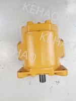 China 07446-66200  D15 17441-67502  D65  07443-67503 D85 Bulldozer Pump / Cast Iron Hydraulic Gear Pumps Silver Yellow Color Rate of Flow 200 for sale