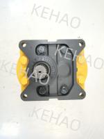 China 07446-66200  D15 17441-67502  D65  07443-67503 D85 Bulldozer Pump / Cast Iron Hydraulic Gear Pumps Silver Yellow Color Rate of Flow 200 for sale