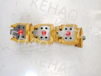 China Steel Hydraulic Gear Pump ACT-0-03733-17 with no Tooth 11KW Yellow Color Power and 160KG-250KG Pressure for Industrial Applications for sale