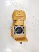 China 702D-100+1015-21.6 R 14T Bulldozer Pump / Cast Iron Yellow Hydraulic Gear Pumps Silver Yellow Color Rate of Flow 200 for sale
