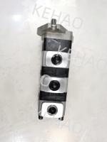 China High Quality Hydraulic Gear Pump CBKSL2-G25+G16+G16-A1T11Φ13L Stainless Steel OEM customizable gear pump  1 Year Warranty for sale