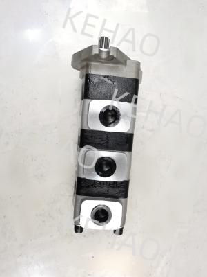 China High Quality Hydraulic Gear Pump CBKSL2-G25+G16+G16-A1T11Φ13L Stainless Steel OEM customizable gear pump  1 Year Warranty for sale