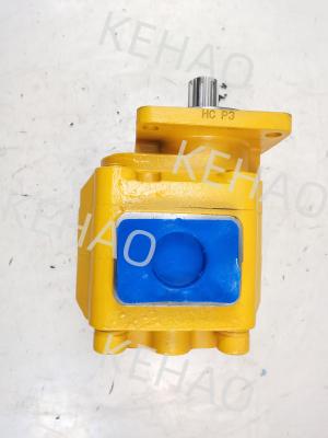 China JHP3166L 6T/ JHP2063L 6T Bulldozer Pump Cast Iron Aluminum Alloy Material Hydraulic Gear Pumps  Yellow Color Rate of Flow 200 for CAT for sale