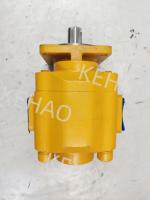 China JHP3166L 6T/ JHP2063L 6T Bulldozer Pump Cast Iron Aluminum Alloy Material Hydraulic Gear Pumps  Yellow Color Rate of Flow 200 for CAT for sale