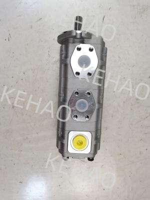 China High Quality Hydraulic Gear Pump part number KRP4-14+14+10-11T-R Gear Pump for Heavy Machinery High Pressure Industrial Grade Gear Oil Pump for sale