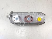 China High Quality Hydraulic Gear Pump part number KRP4-14+14+10-11T-R Gear Pump for Heavy Machinery High Pressure Industrial Grade Gear Oil Pump for sale