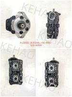 China PLS Gear Pump PLS3035-3035SABL-V65-0002-523-40000 Iron aluminum stainless steel  Medium High Pressure Hydraulic Gear Pump for Kawasaki Equipment for sale
