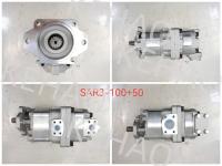 China High Quality Hydraulic Gear Pump SAR3-100+50 Steering and Power device Hydraulic Spare Parts Used in Komatsu Machinery for sale