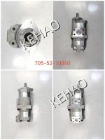 China Iron and Aluminum alloy materials Hydraulic Gear Pump 705-52-10050 Range for Construction Machinery Factory Supply Hydraulic Replacement for sale