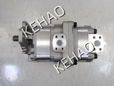 China 2 Stage Hydraulic Gear Pump 705-52-30220/SAR 80+56 GearPump Range for WA380-1 Komatsu Machinery Factory Supply Hydraulic Parts for sale