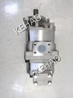 China 2 Stage Hydraulic Gear Pump 705-52-30220/SAR 80+56 GearPump Range for WA380-1 Komatsu Machinery Factory Supply Hydraulic Parts for sale
