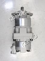 China 2 Stage Hydraulic Gear Pump 705-52-30220/SAR 80+56 GearPump Range for WA380-1 Komatsu Machinery Factory Supply Hydraulic Parts for sale