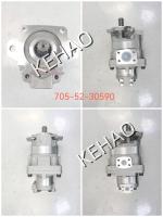 China 705-52-30590 Hydraulic Gear Pump Iron and Aluminum alloy materials Range for Construction Machinery Factory Supply Gear Pump Customize for sale