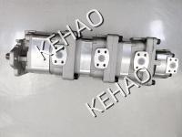 China One-Year Warranty Gear pump 705-56-34180/SAR 80+56+36+12 Middle high pressure gear pump  Range for WA380-1/5 38 Komatsu Machinery for sale