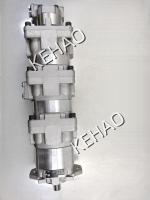 China One-Year Warranty Gear pump 705-56-34180/SAR 80+56+36+12 Middle high pressure gear pump  Range for WA380-1/5 38 Komatsu Machinery for sale