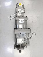 China Iron and Aluminum alloy materials SAR56+32+SB12+(U)12 Hydraulic Gear Pump 705-56-36090 Range for Construction Machinery Hydraulic Replacement for sale
