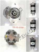 China Customize Hydraulic Gear Pump 705-95-07081 Iron and Aluminum alloy materials Oil Transfer Pump SDR(30)63+50+SBR6 for Agricultural Machinery for sale