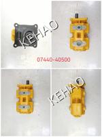 China 07440-40500/07431-11400/07446-66200/17441-67502/07443-67503 for CAT D85/D15D65 Bulldozer Pump Cast Iron Hydraulic Gear Pumps High Rate of Flow for sale