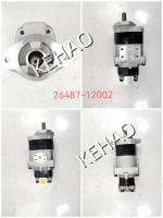 China Customize 26487-12002 Hydraulic Gear Pump High Pressure Industrial Grade Gear Oil Hydraulic Replacement For Construction Equipment for sale