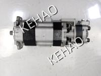 China Customize Kawasaki Hydraulic Gear Pump 44083-36750 Iron and Aluminum alloy materials Oil Transfer Pump SDR(30)63+50+SBR6 for Agricultural Machinery for sale
