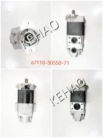 China KEHAO 67110-30550 Hydraulic Gear Pump with 1060lpm Flow 11KW Power Stainless Steel and Aluminum alloy 1 Year Warranty for sale
