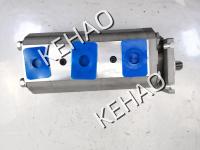 China CB-KPZH-80+80+40 Hydraulic Gear pump for America Parker Aluminum Alloy Material Steering device One Year Warranty wheel loader Gear pump Variable pump for sale
