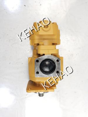 China Hydraulic Gear pump HPL-702D(80)33.3+1015(25)19.4 for Kawasaki Aluminum Alloy Material Steering device One Year Warranty wheel loader Gear pump for sale