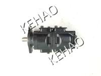 China JCB Hydraulic Gear Pump JCB36+29 Flat Key Left Rotation High Pressure with 16cm³ Displacement and 250 bar High Pressure Gear Pump OEM ODM for sale