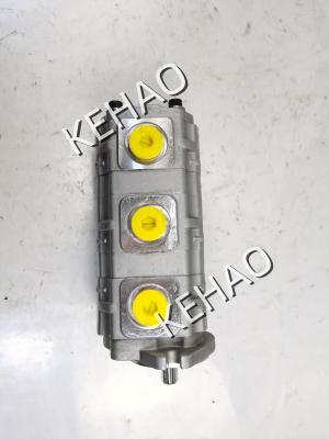 China KRP Hydraulic Gear pump KRP4-12+12+9CC Cast Iron  Aluminum alloy One Year Warranty Gear pump for Excavator Steering device Variable pump for sale