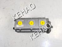 China KRP Hydraulic Gear pump KRP4-12+12+9CC Cast Iron  Aluminum alloy One Year Warranty Gear pump for Excavator Steering device Variable pump for sale