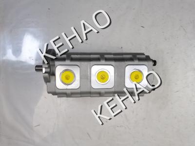 China Komatsu KRP4 Series Hydraulic Gear Pump KRP4-12+12+12 10T R KRP4-9+9+7 10T High Pressure Grade Gear Oil Pump Replacement For Construction Equipment for sale