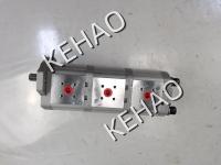 China Factory Supply Hydraulic Gear Pump KRP4-13.2+13.2+11.2CC-10T-R Iron and Aluminum alloy materials Oil Transfer Pump OEM ODM with One Year Warranty for sale