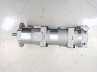 China Excavator Gear Oil Pump 705-55-24130 Hydraulic Pump SAL50+40+8 Replacement for Komatsu WA320-3/300-3 Aluminum Alloy One Year Warranty for sale