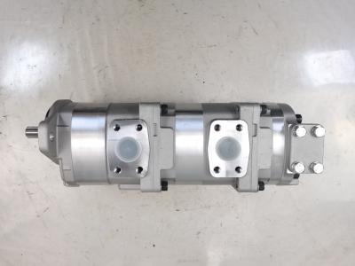 China Excavator Gear Oil Pump 705-55-24130 Hydraulic Pump SAL50+40+8 Replacement for Komatsu WA320-3/300-3 Aluminum Alloy One Year Warranty for sale