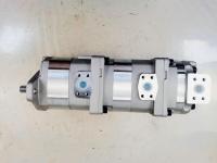 China Excavator Gear Oil Pump 705-55-24130 Hydraulic Pump SAL50+40+8 Replacement for Komatsu WA320-3/300-3 Aluminum Alloy One Year Warranty for sale