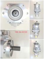 China Komatsu Hydraulic Gear pump 705-56-33120 Industrial Grade Gear Oil Pump Cast Iron Hydraulic Spare Parts Replacement for Excavator One Year Warranty for sale