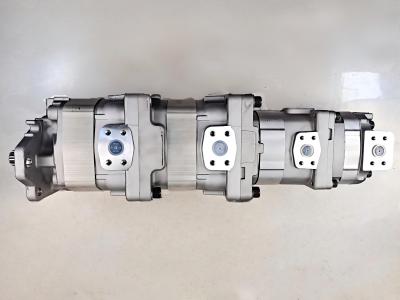 China Wheel Loader Hydraulic Gear Pump 705-56-36070 Iron Aluminum alloy materialsl 4-Stages Gear Pump with 200bar Pressure for Komatsu Industrial machinery for sale
