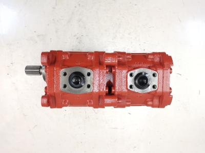 China NABCO Gear Pump NABCO-15TLC-456+50-A1 Double Pump Iron and Aluminum alloy Hydraulic Pump Industrial Grade Gear Oil Pump ISO9001 certified Factory Supply for sale